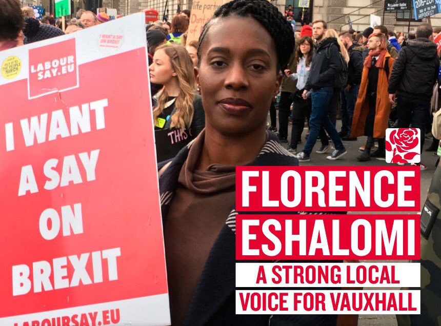 A Vote for Labour is a Vote for . . . Florence Eshalomi – A Communist ...